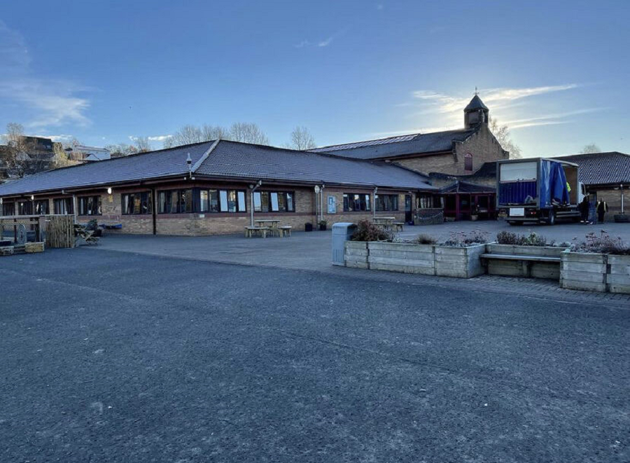 Autumnal View of our Dunblane Nursery Project - AKP